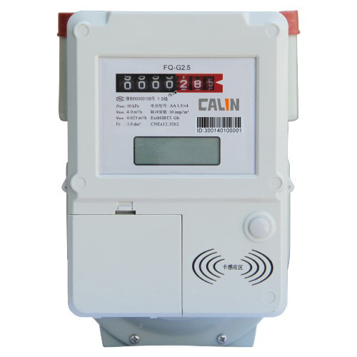 Konforme kontaktlose frankierter Gaszähler ICs Karte mit Lcd-Anzeige ...